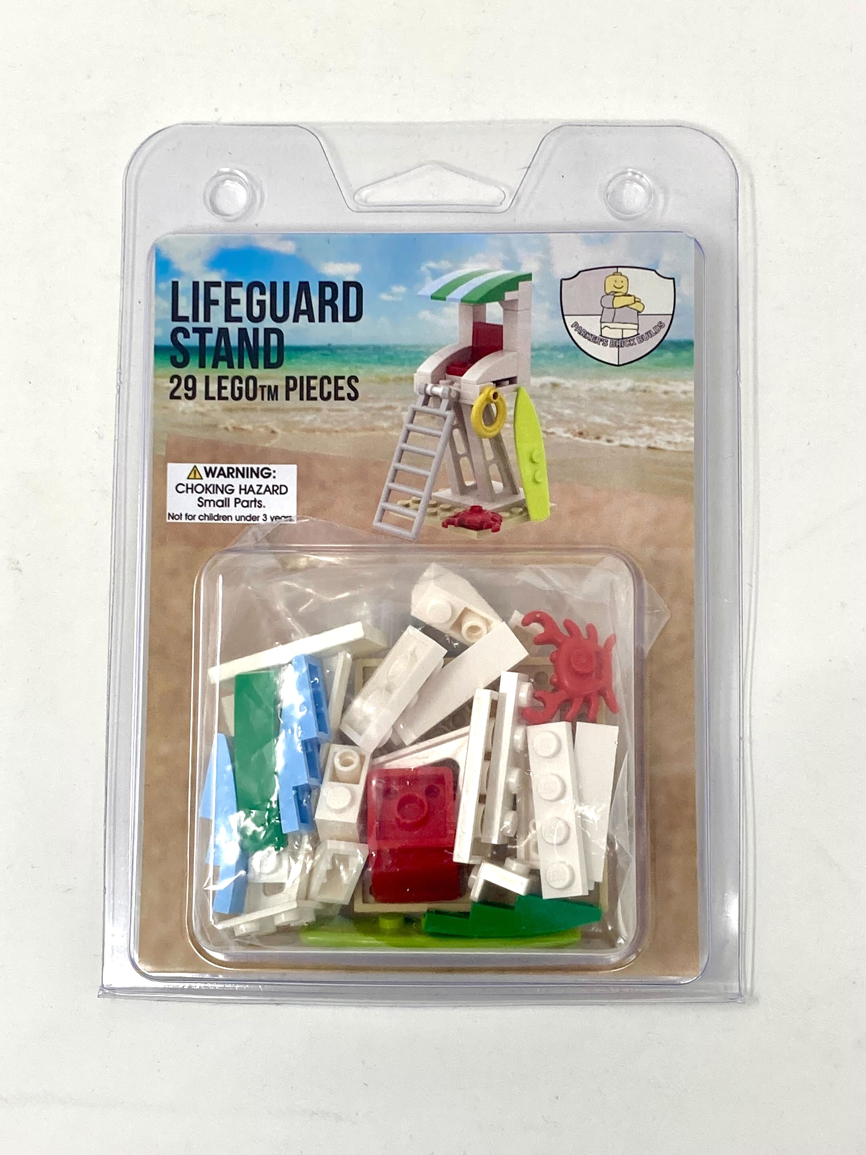 Lifeguard Stand Kit – Bricks & Minifigs Grand Rapids