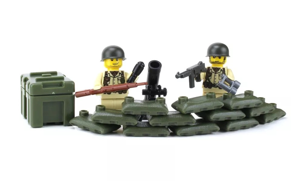 US Army WWII Mortar Team – Bricks & Minifigs Grand Rapids